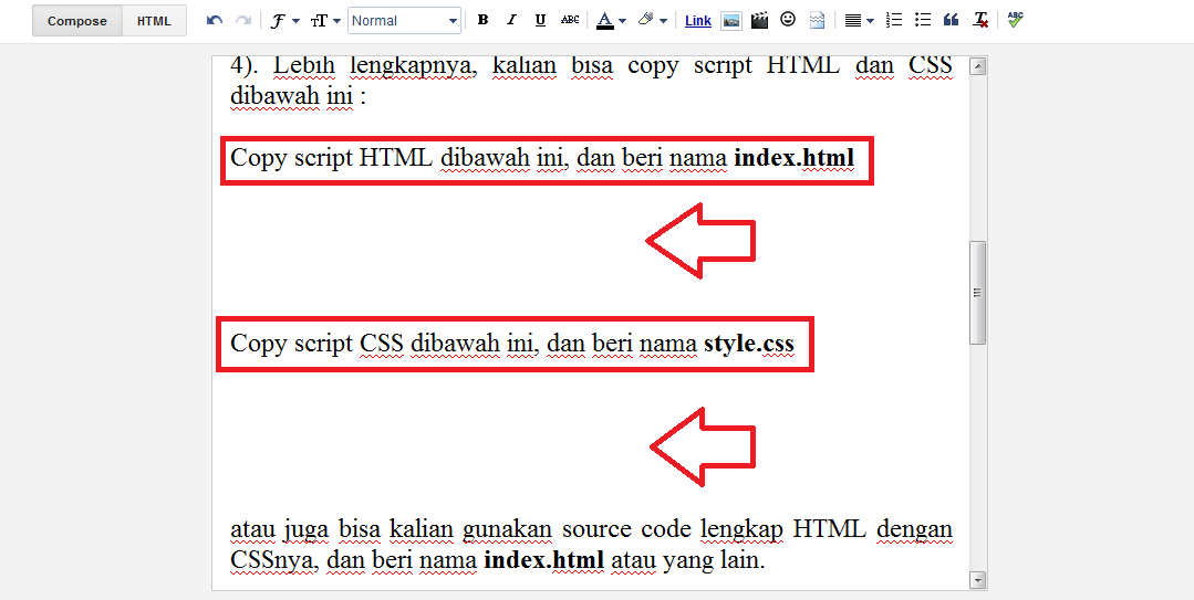 Cara Membuat Kotak Script Responsive Keren Untuk Blog - Dunia Programming