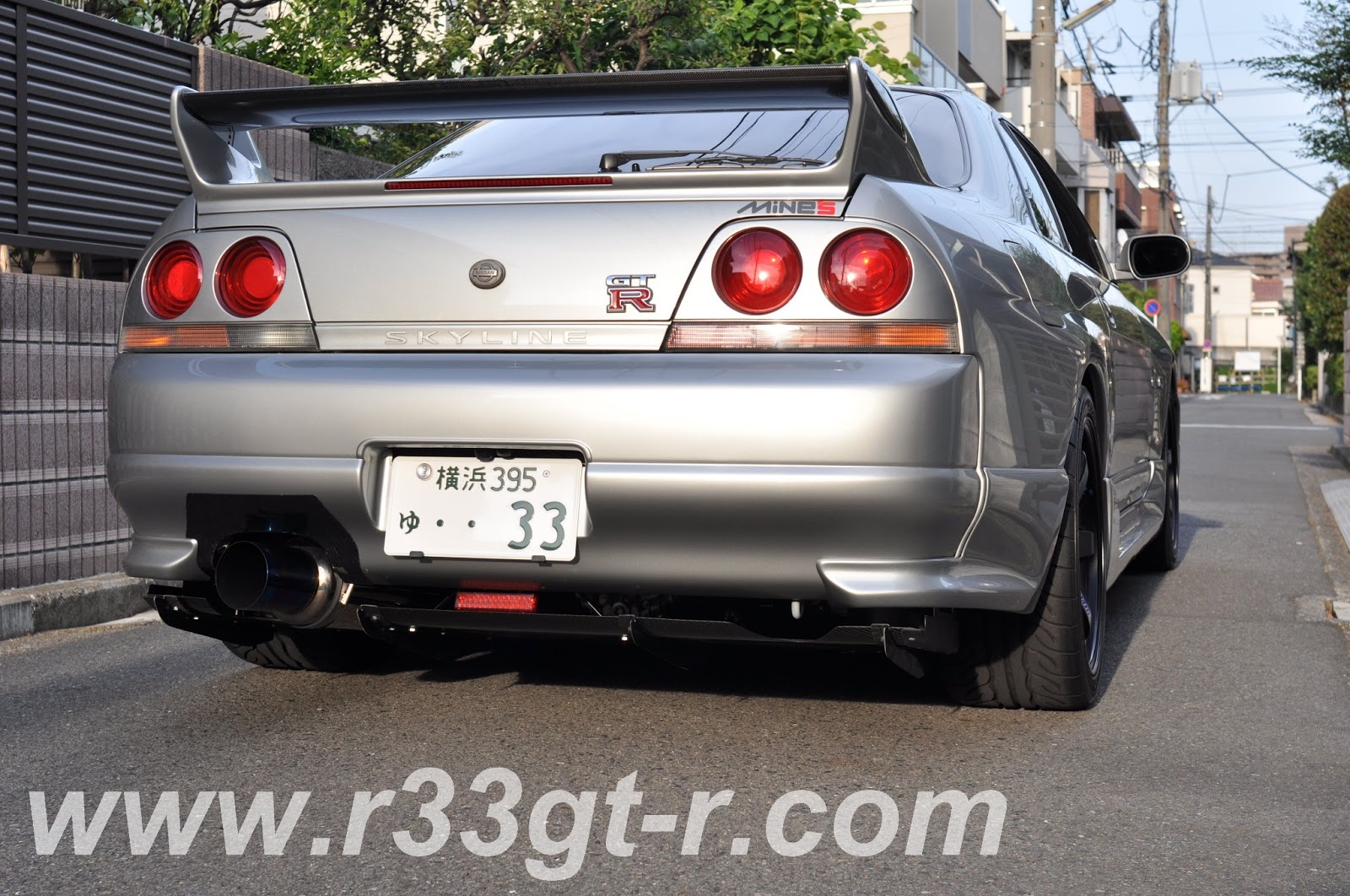 One Man's Lonely Adventures In His R33 Skyline GT-R: BNR34 Rear ...