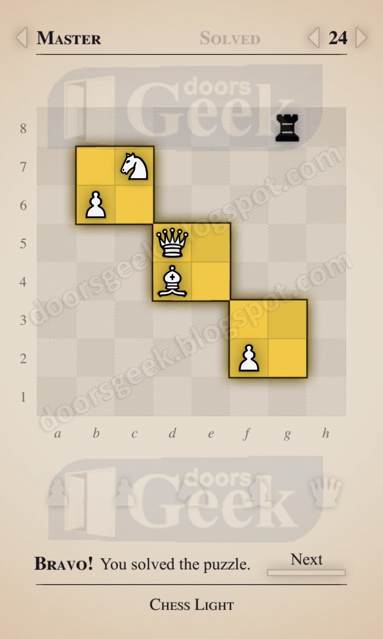 Chess Light [Master] Level 24 ~ Doors Geek