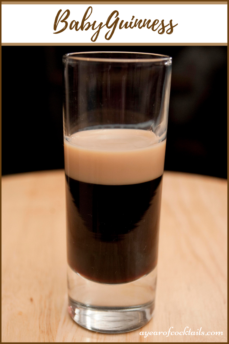 Baby Guinness - A Year of Cocktails