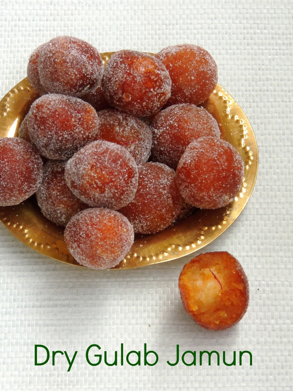 Priya's Versatile Recipes: Dry Jamun/Dry Jamoon