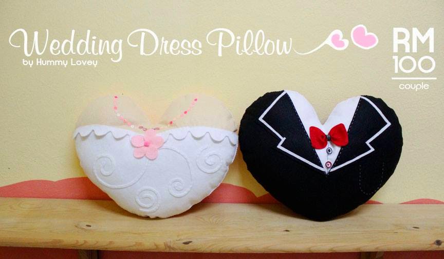 Blog Craft Hummy Lovey: 5 Design Bantal Kahwin Handmade Yang Murah dan ...