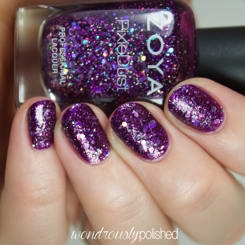 Wondrously Polished: Zoya - Wishes, Holiday 2014 Collection: Swatches ...