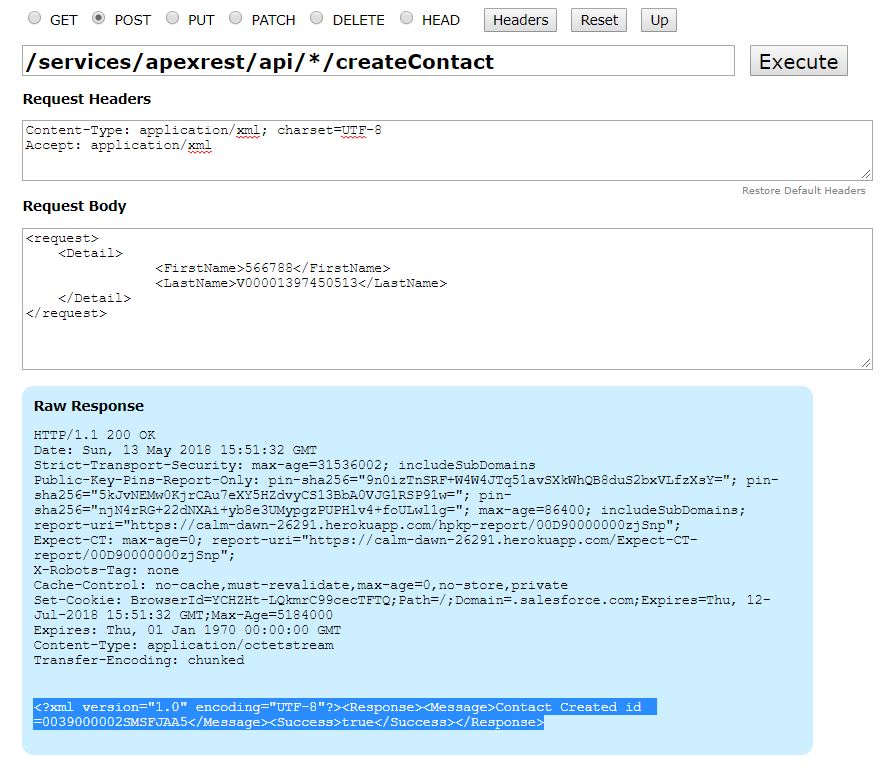 Amit Salesforce Salesforce Tutorial Rest Api With Xml And Json Rest Api With Xml Payload 4280
