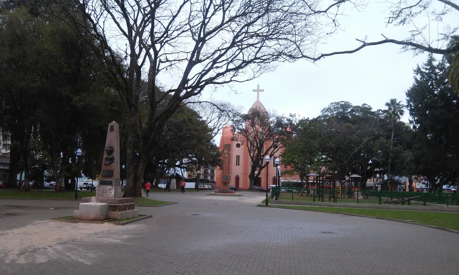 .BLOG LUIZ AFONSO COSTA: PRAÇA DA MATRIZ EM CRUZ ALTA COM ASPECTOS ...