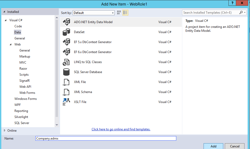 Sanganak Authority: Transient Fault Handling with SQL Azure and Entity ...