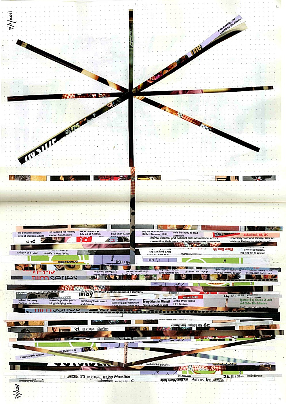 the art of construction: Collage, Part 1