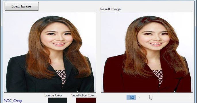 C# - Image Processing (Color Substitution Algorithm) | WLC_Programming Knowledge