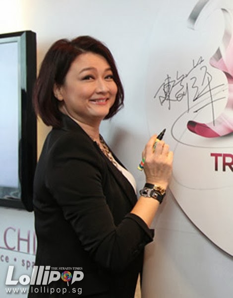 SINGPOST~ QUEST FOR AMUSEMENT: Chen Li Ping loses 6kg in 3 weeks?