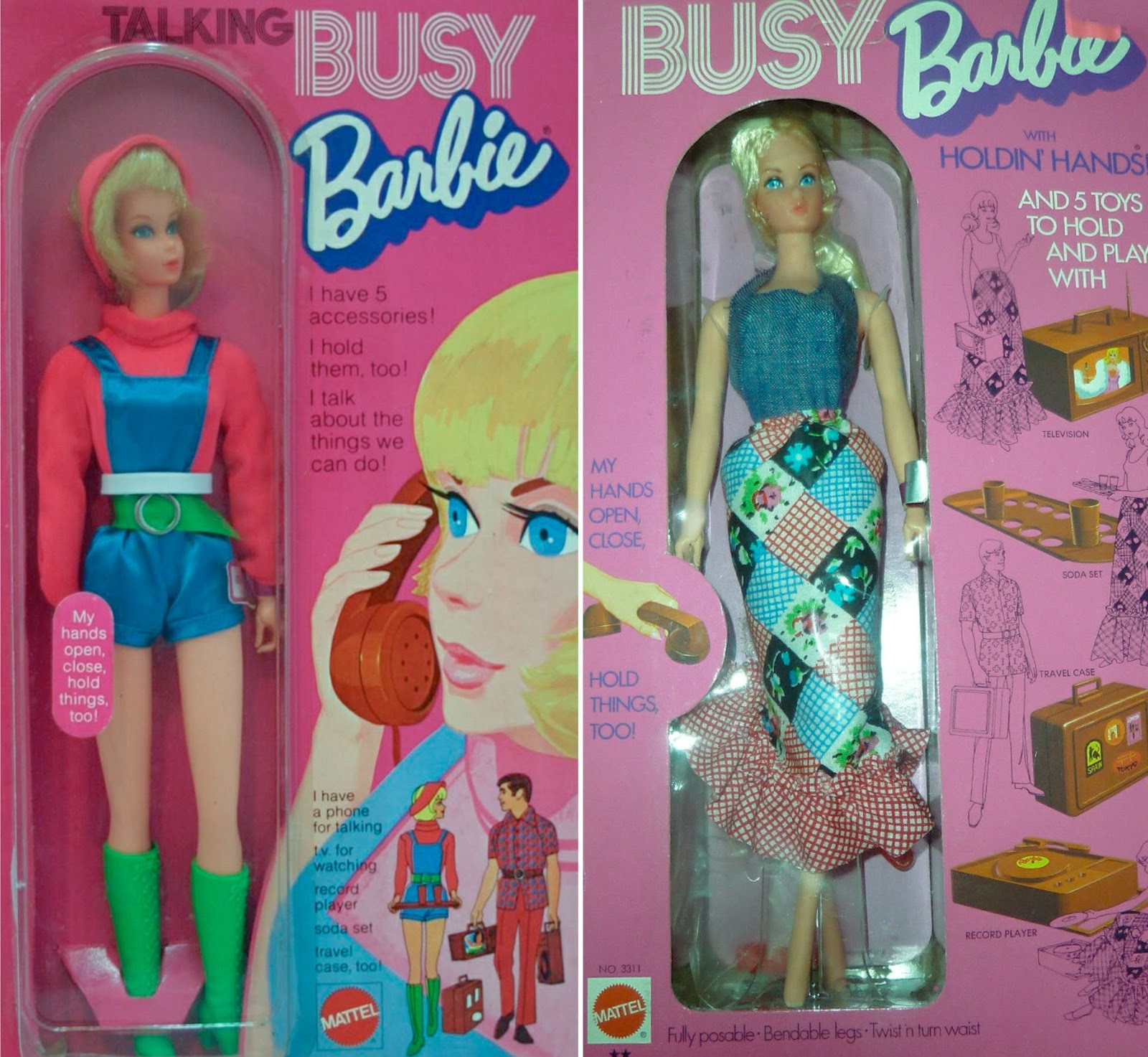 My Vintage Barbies Blog: Barbie of the Month: Busy Barbie