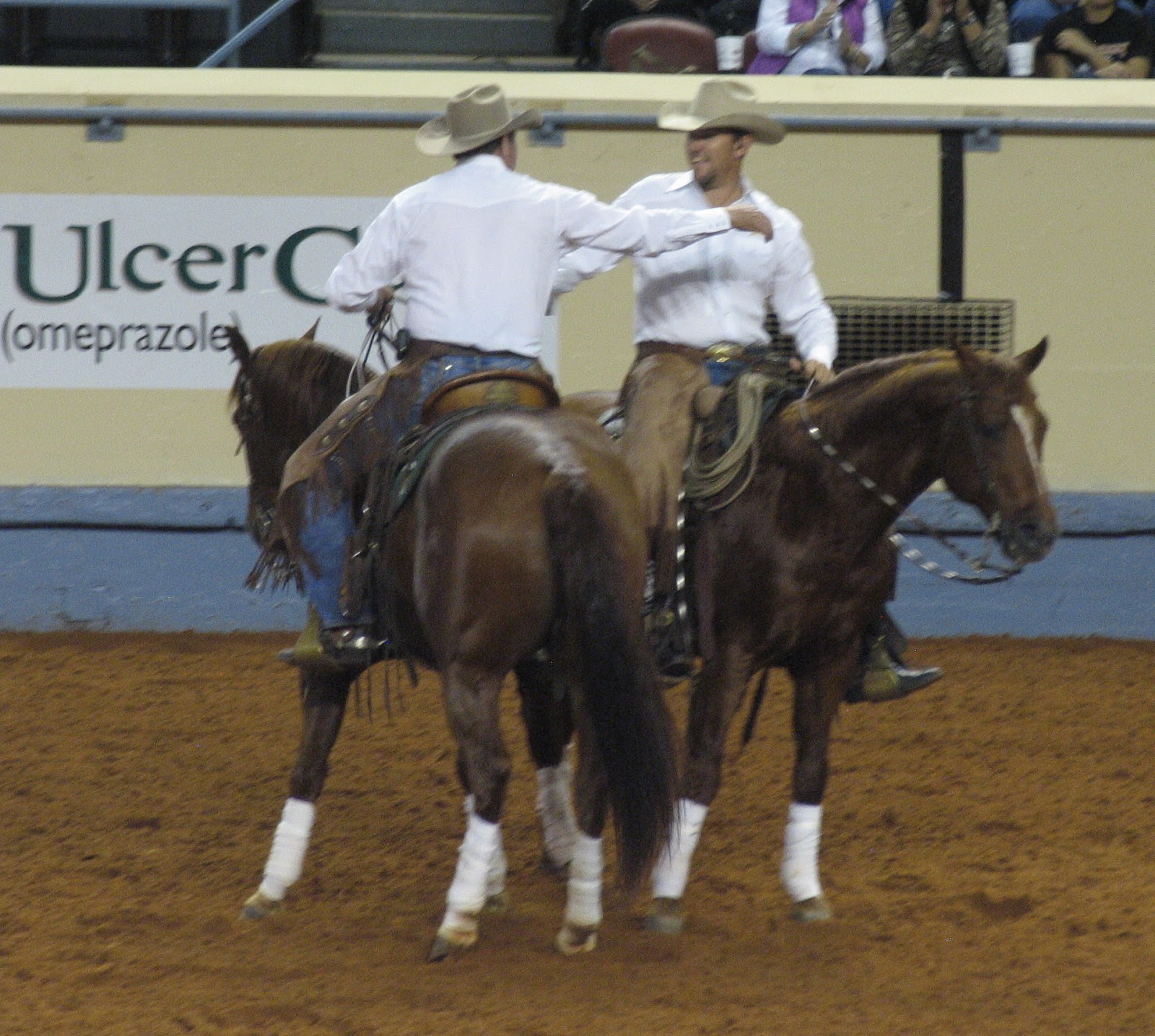 My All Around Cowgirl Life: AQHA World Horse Show 2012 Pat Parelli demo