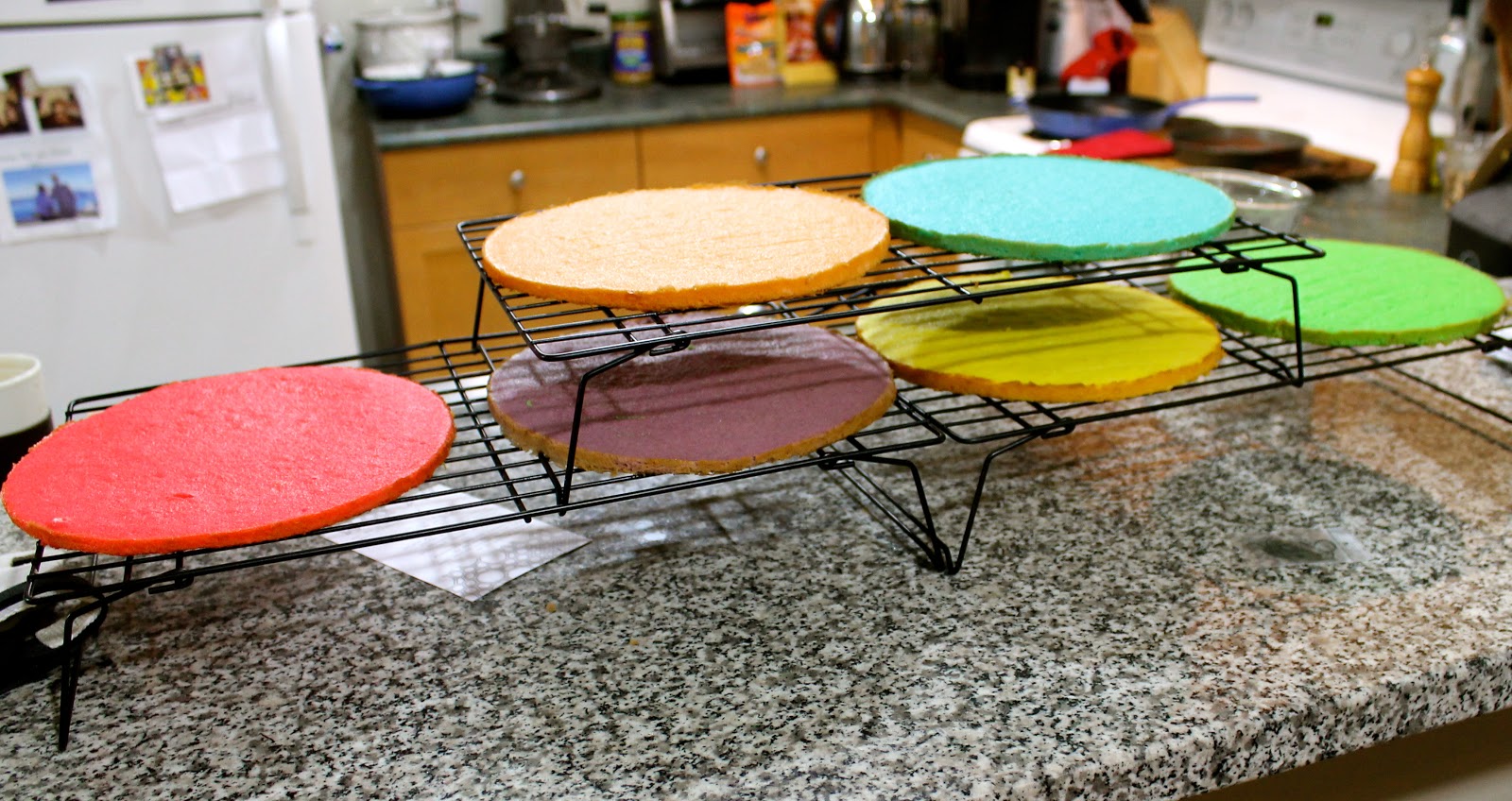 The Bionic Baker: Rainbow Cake