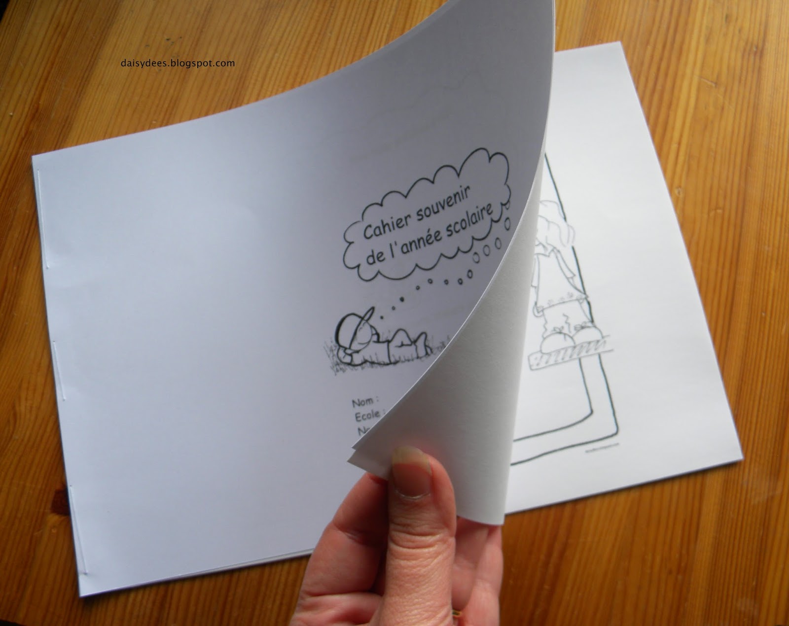 Daisydées: Cahier souvenir de l’année scolaire