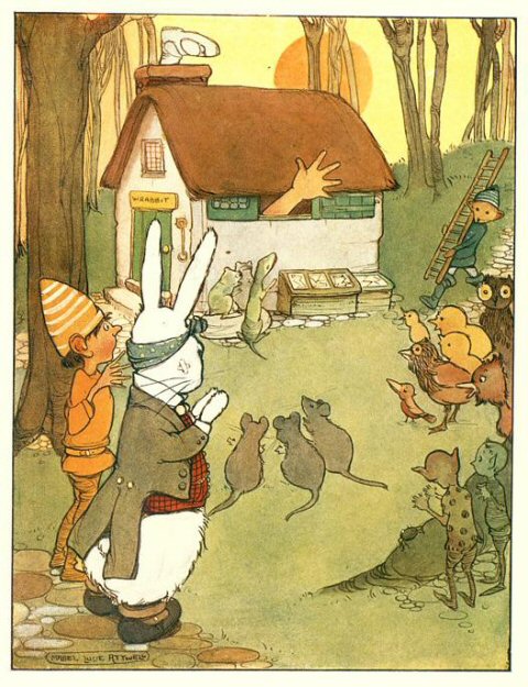Alice's Illustrated Adventures In Wonderland: Chapter 4 ~ The Rabbit ...