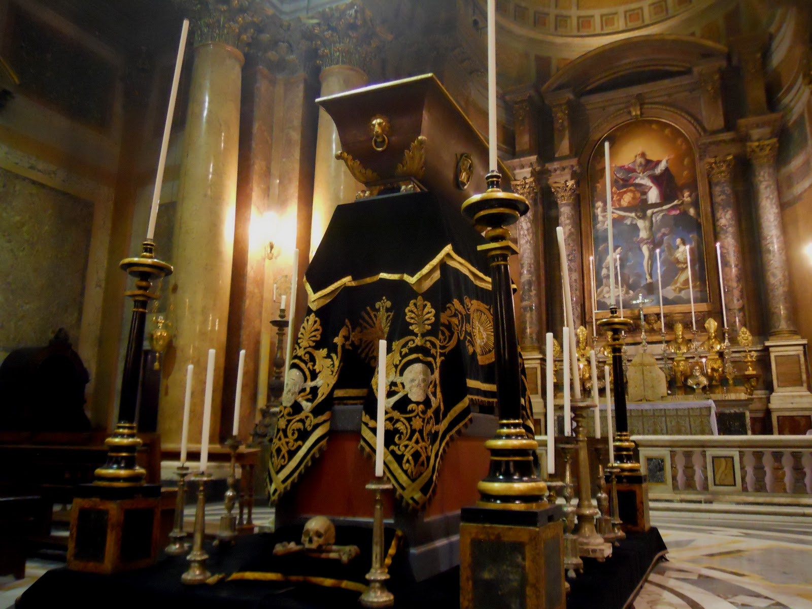 Pro Misa Tradicional en Ciudad Real: Catafalco en Roma