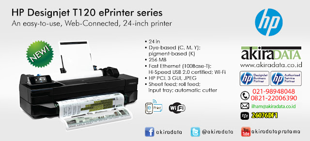 Plotter HP Designjet T120 ePrinter Series & Plotter HP Designjet T520 ...
