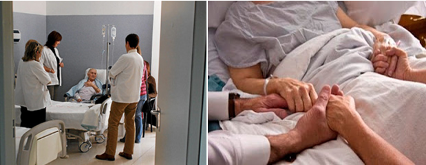 Apoyo a los pacientes en estado terminal y sus familias