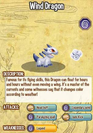 Dragon City Guide: Dragon City Guide: Wind Dragon