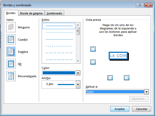 tecnología de la información y comunicación: Bordes