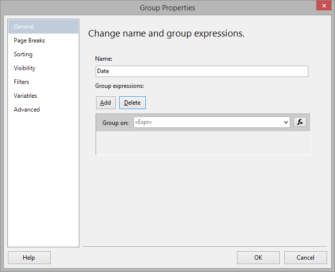 Dynamic Grouping and Sorting Using Parameters in SSRS
