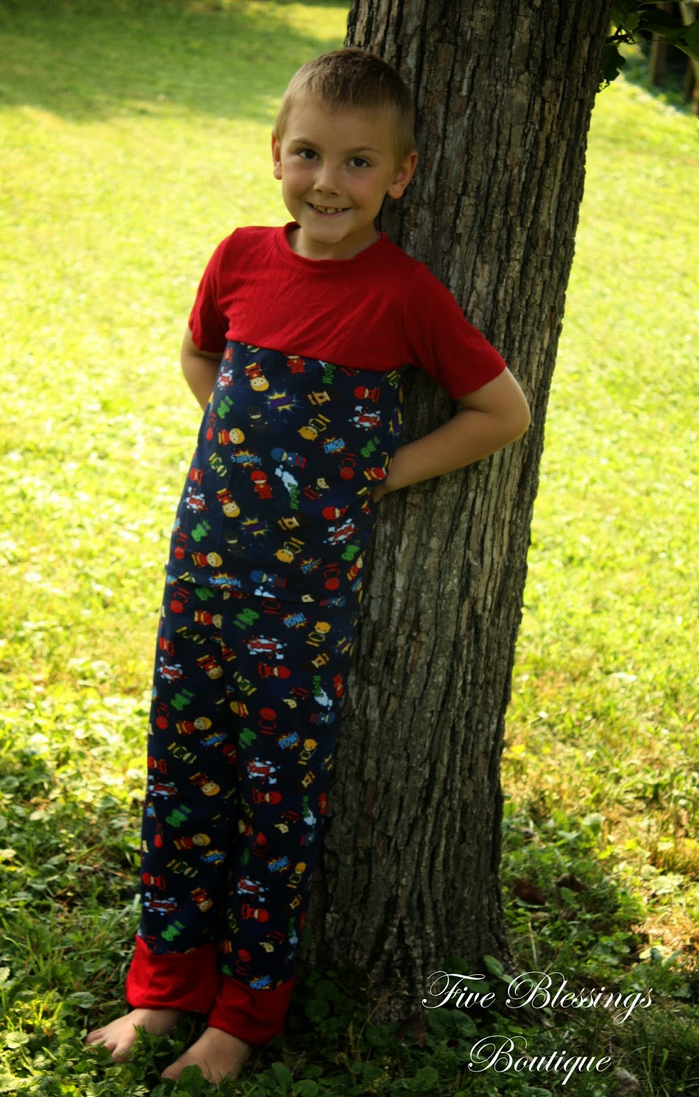 Blessed x Five: GYCT-Jean and Jamey Jammies Pattern