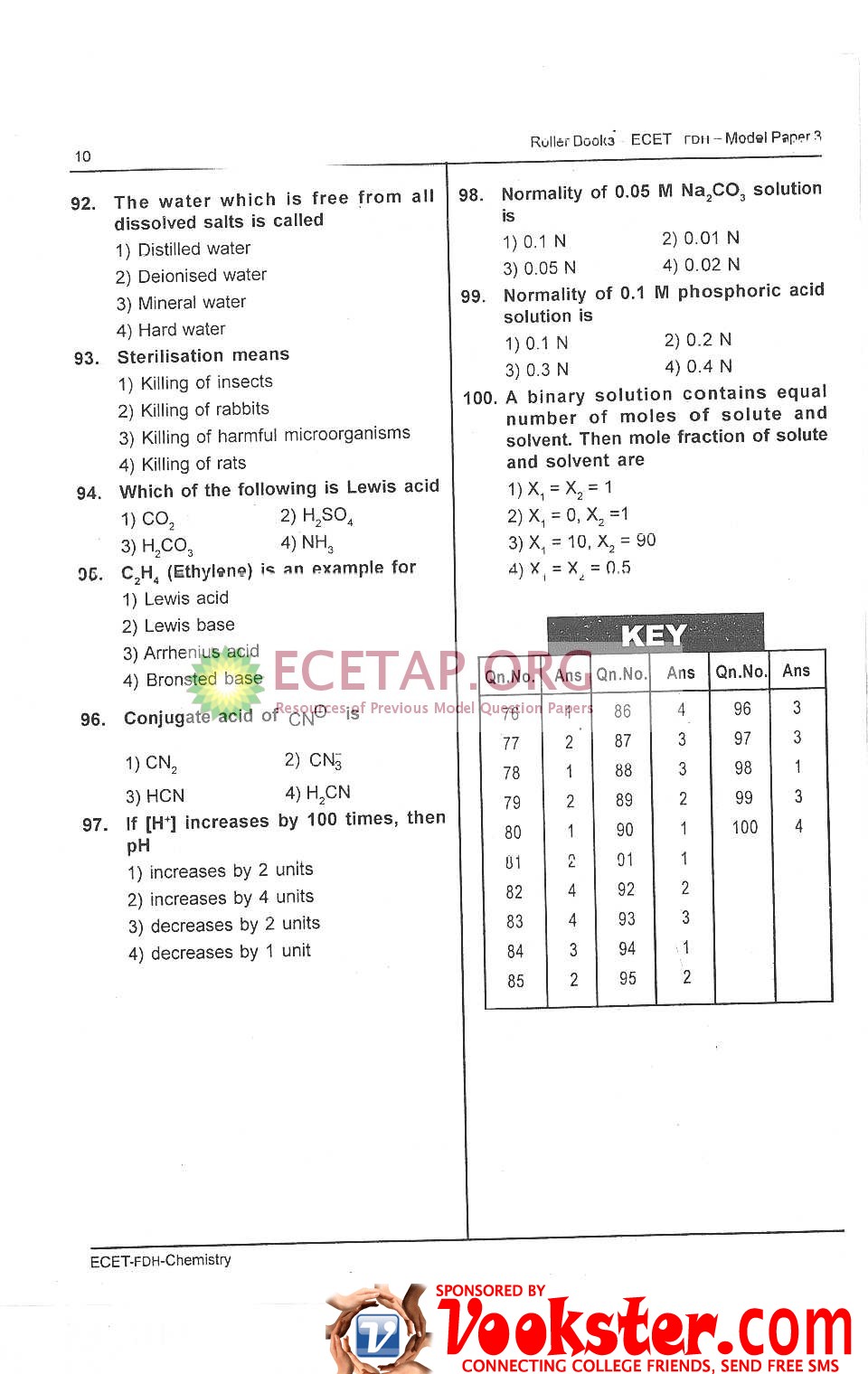 ECETAP - 2016, Previous, Model Papers, Question Papers EEE,ECE,SCE ...