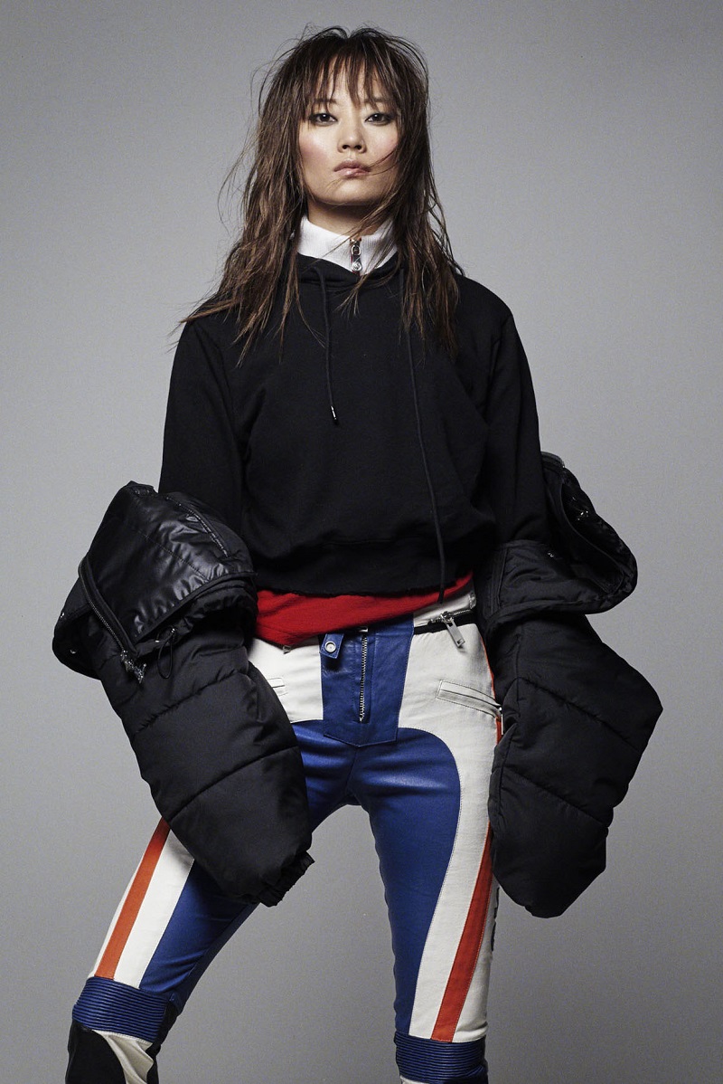 ASIAN MODELS BLOG: EDITORIAL: Li Xiao Xing for WWD, April 2017