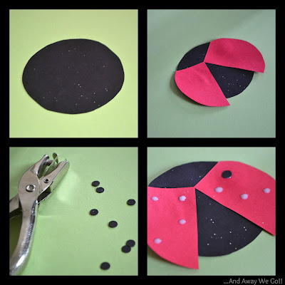 Paper Crafts: Making Spring Ladybugs | The Taylor House