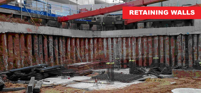 Metode Konstruksi : Retaining Wall