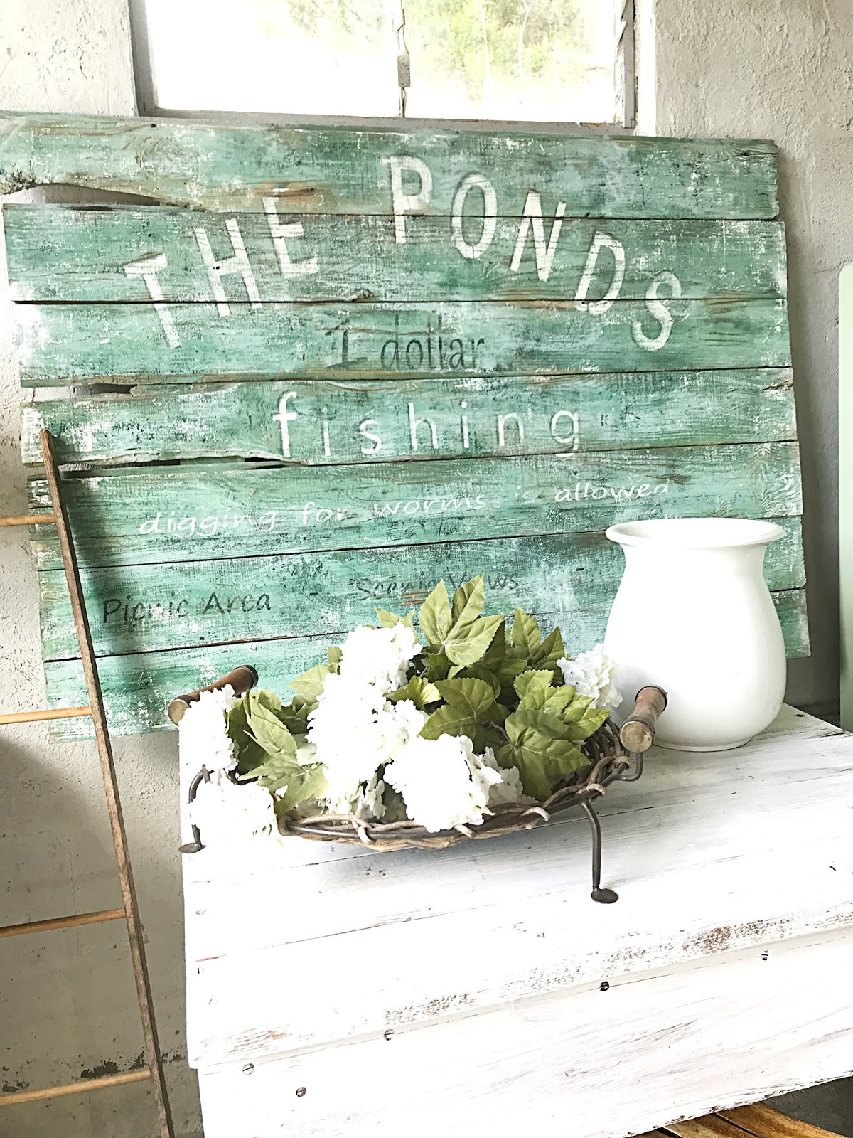 How To Build A Vintage Inspired Sign - The Ponds Farmhouse