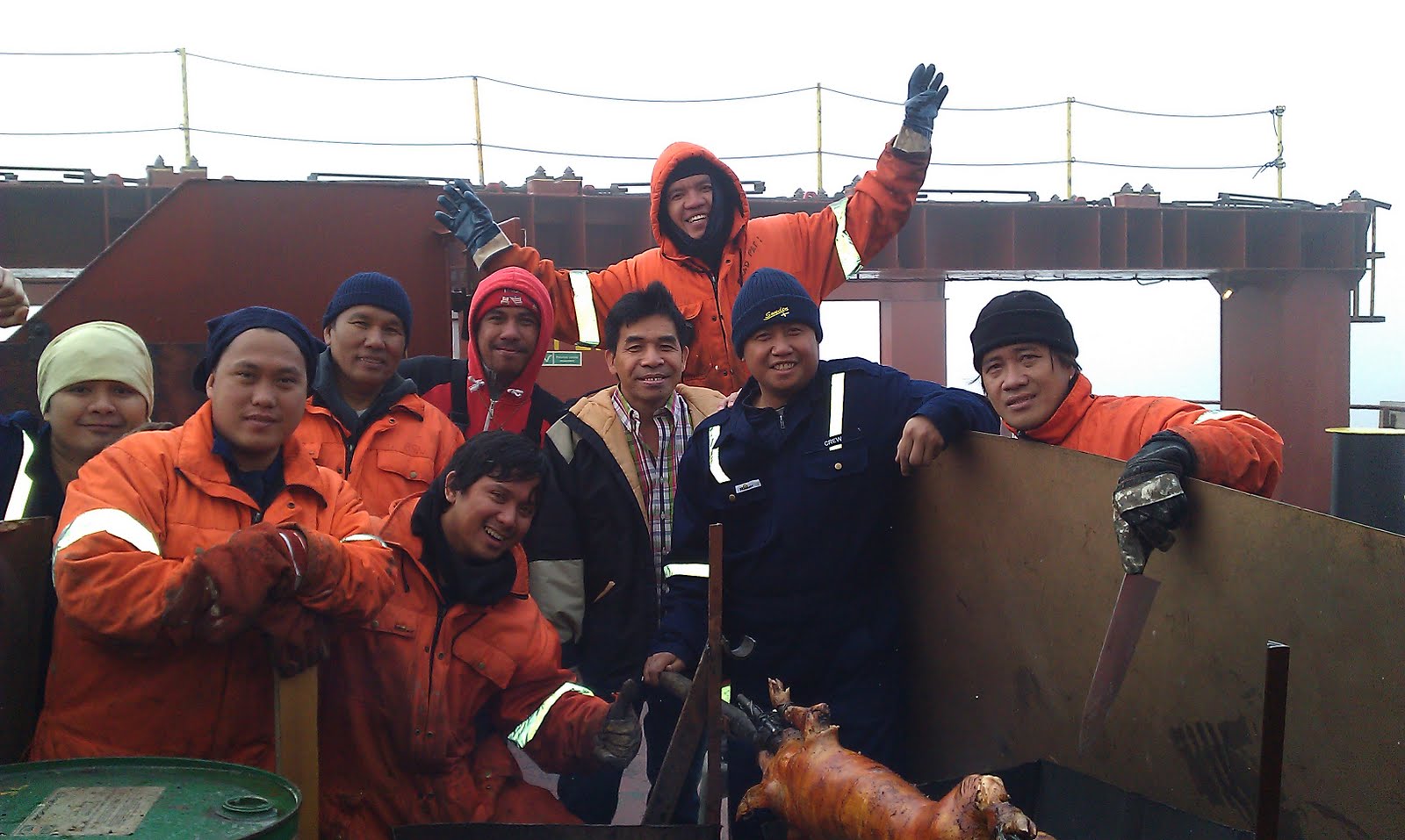 In a nutshell: What Makes the Officers and Crew Happy On Board Ships?