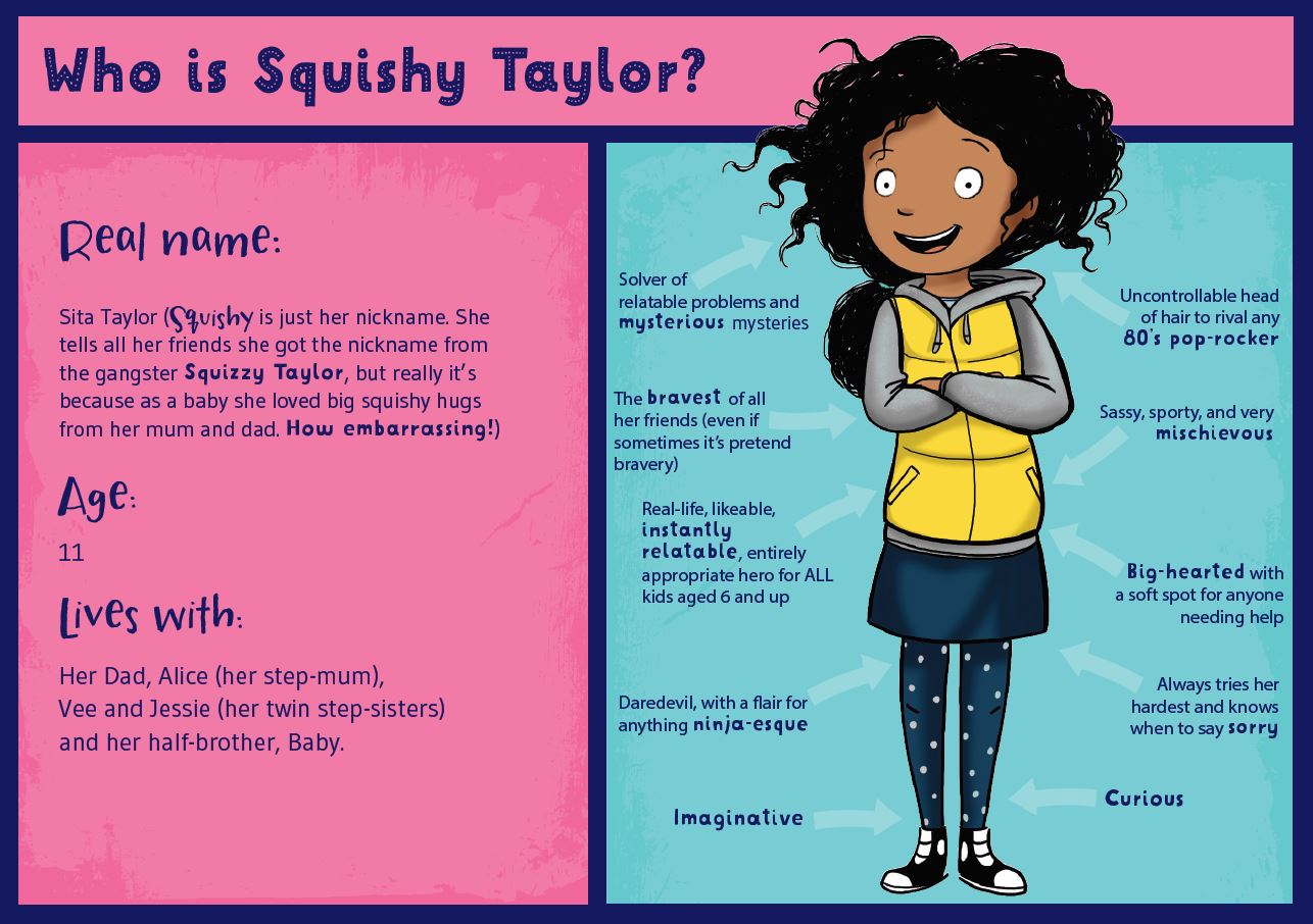 Brona's Books: Squishy Taylor and the Bonus Sisters by Ailsa Wild