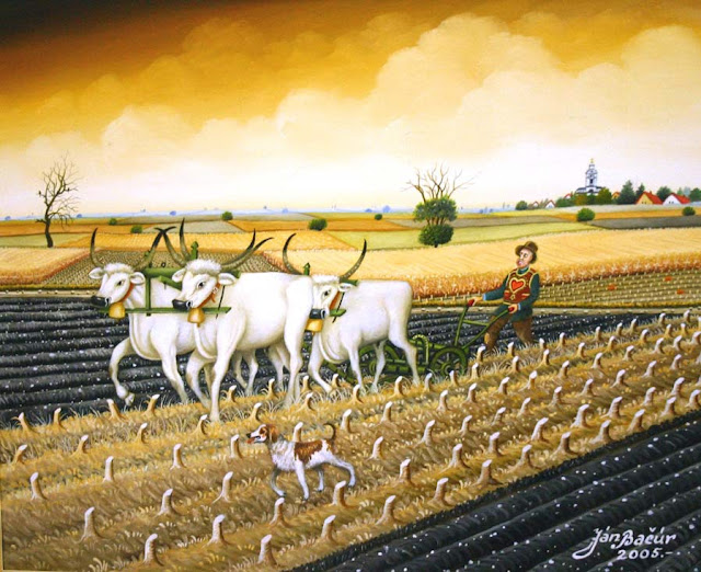 Jan Bačur | Serbian Naive Art info