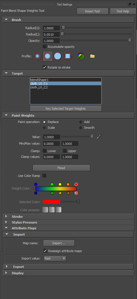Particle Effects: Blending nCloth caches using Blendshapes