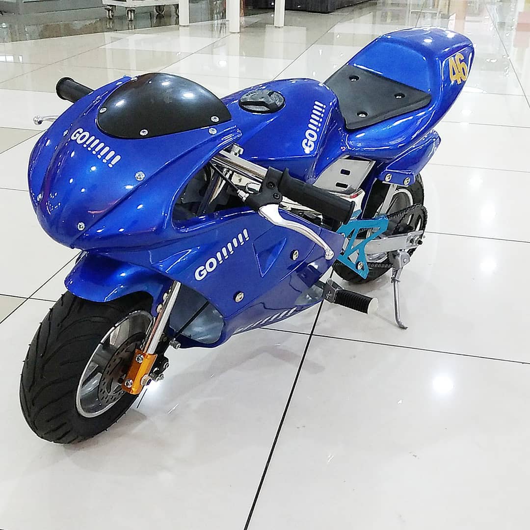 Motor Mini GP WARNA BIRU - Toko bukalapak