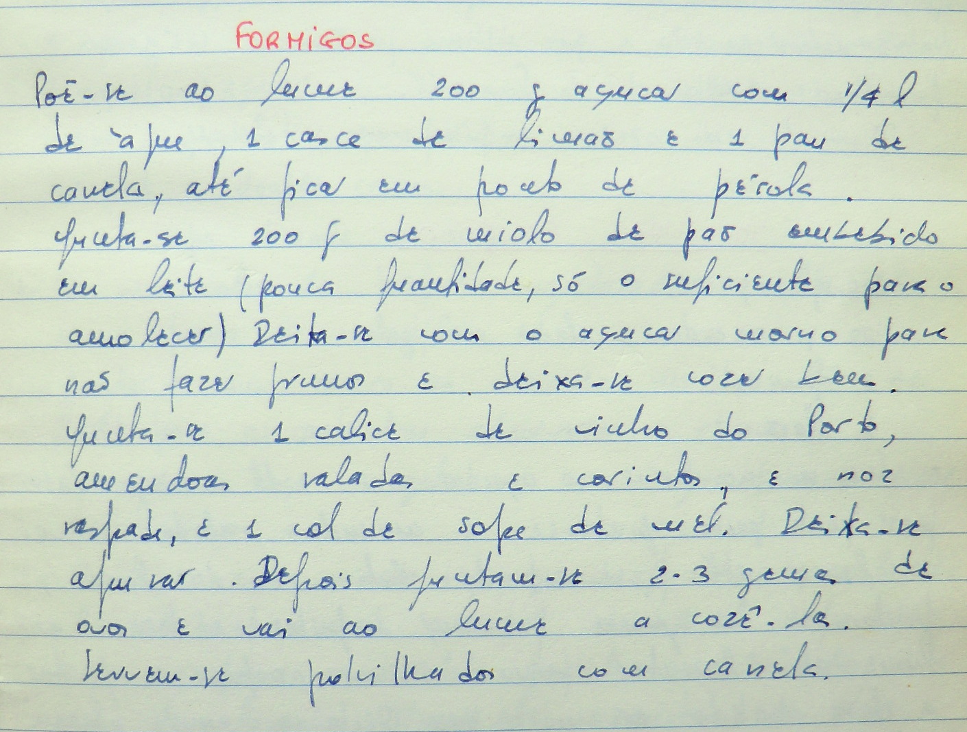 Garfadas on line: Os formigos. Um doce de Natal