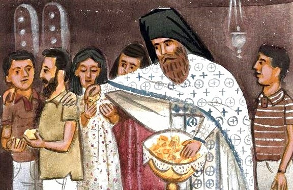 St. John the Forerunner: Handling the Holy Bread / “Antidoron” ( Church ...