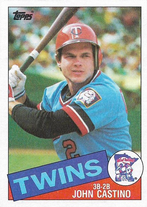 1985 Topps: #452 - John Castino