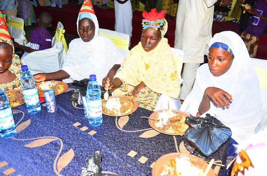 Photos: Borno State First Lady hosts 200 children from IDP camps and ...