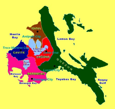 Philippines "The Beauty Within": Region 4A -CALABARZON (Quezon & Rizal)