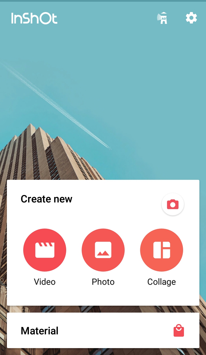 Inshot : video and image editor app