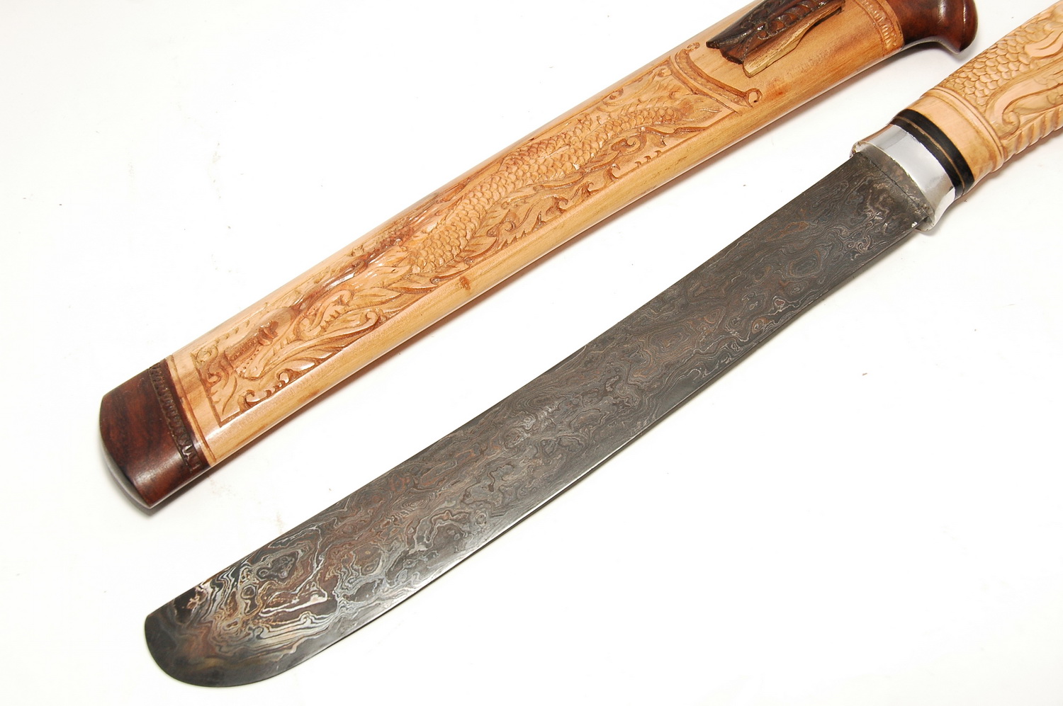 Indonesia Knives Collection: Aquila MACHETE (BEDOG) NagaMingkeum Dragon ...
