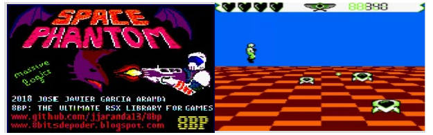 8 bits de poder: SPACE PHANTOM premiado en #8BITANNUALDEV