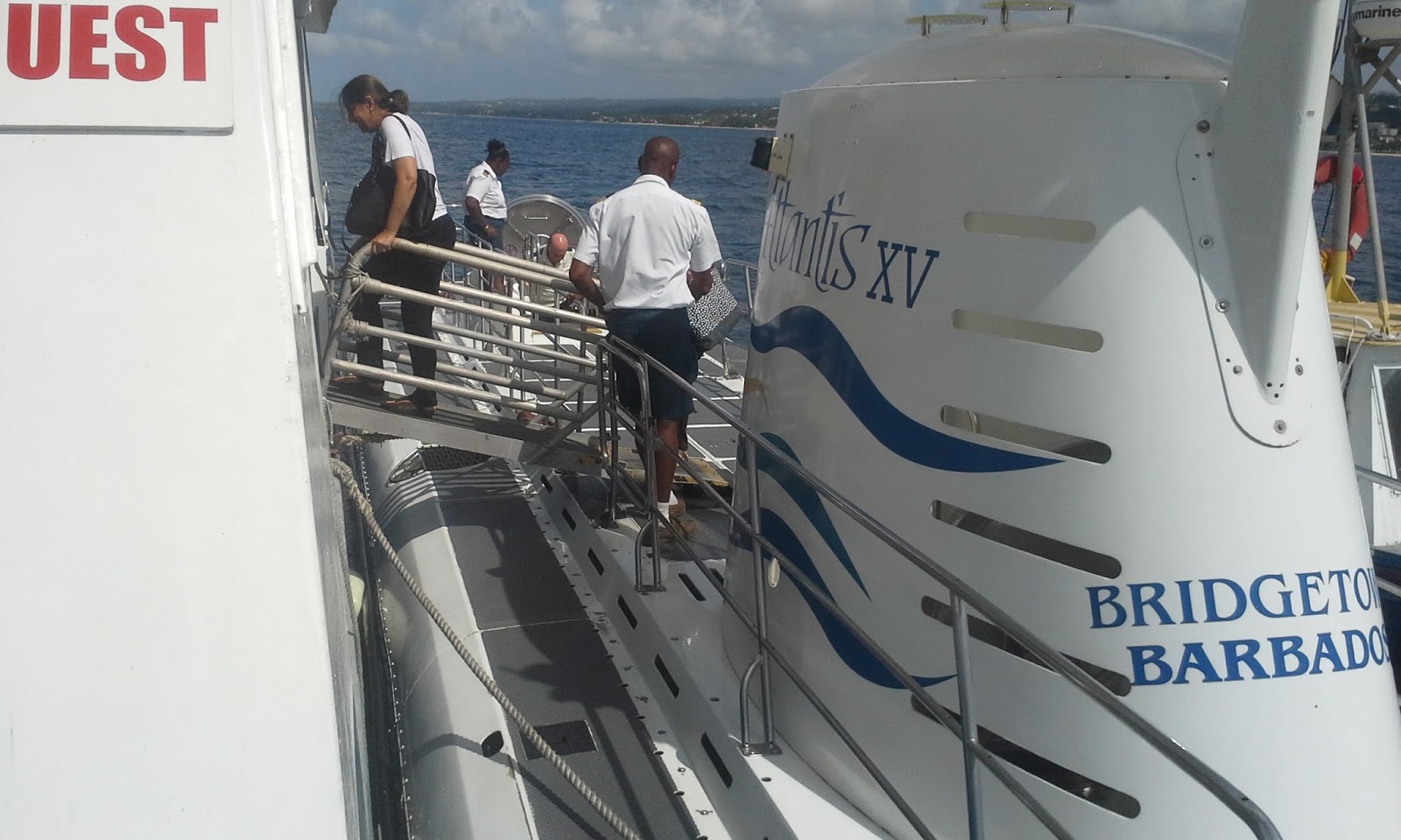 So Very Very Thankful: Atlantis XV Submarine trip