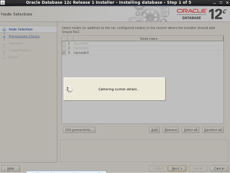 Adding new node to 12c RAC Cluster