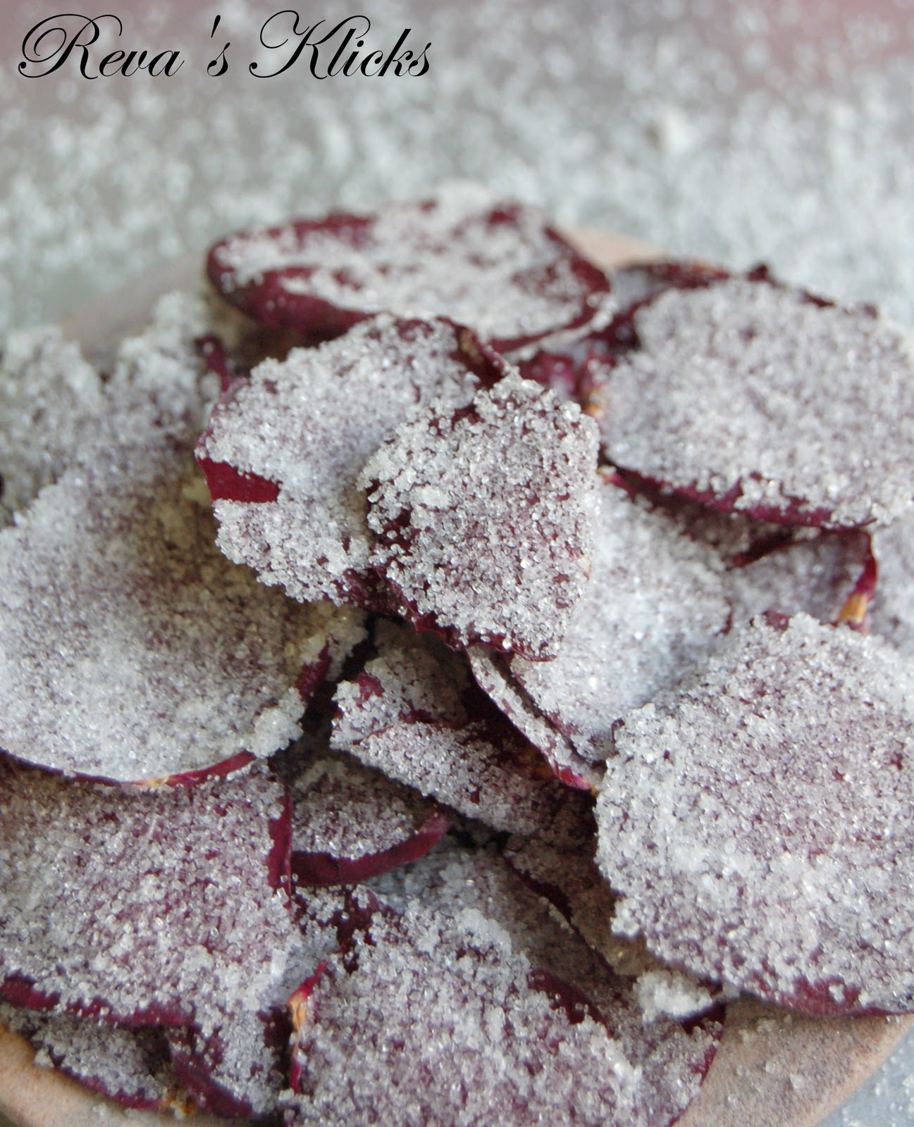 Kaarasaaram: Edible Gifts - Crystallised Rose Petals