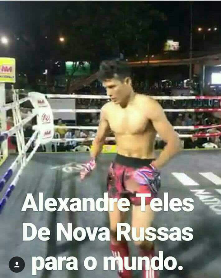 Novarrussense Alexandre Teles conquista o título mundial de Muay Thai ...
