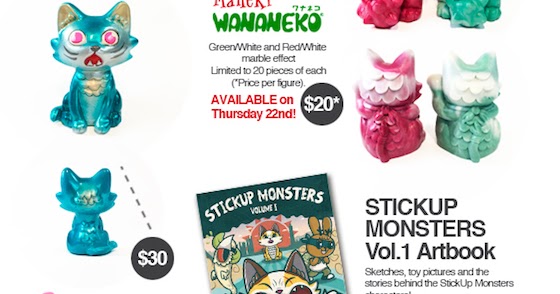 Stickup Monsters x Javier Jimenez December Releases (Dec 22nd Drops)