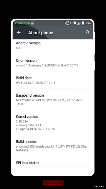 ORION OS LP 5.1.1 [ MT6582-3.10.54+ ] AOSP FOR MICROMAX UNITE 2 BY ...