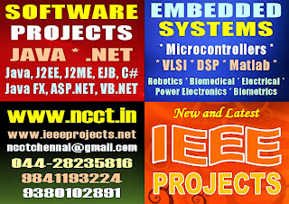NCCT - PROJECT IMAGE GALLERY: Embedded System Project Kits, VLSI ...